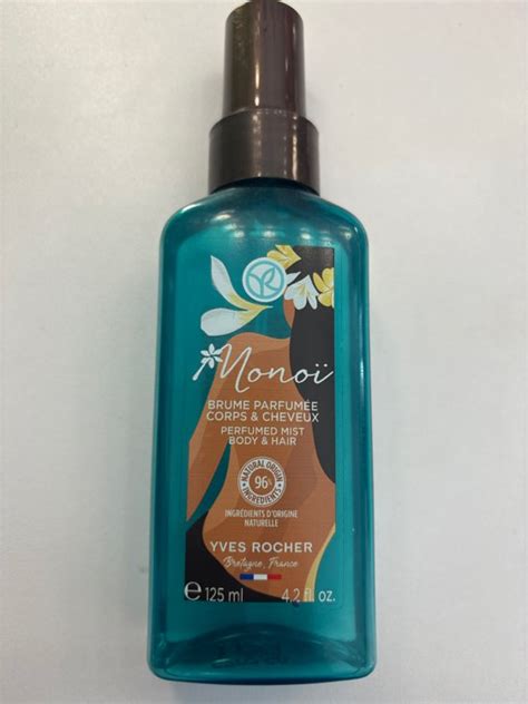 Yves Rocher Monoï Brume Parfumée Corps Cheveux 125 ml INCI Beauty