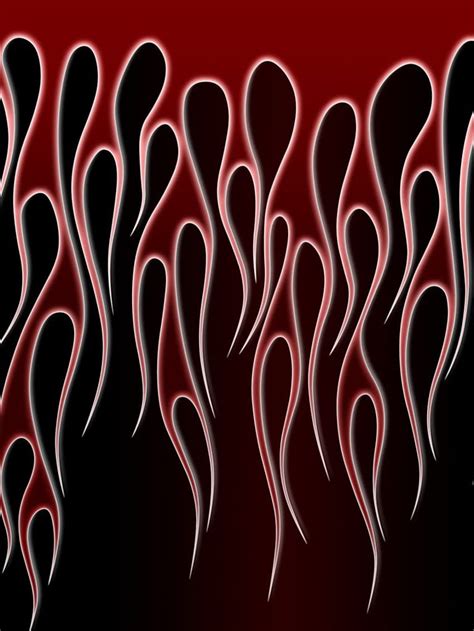 Red Flames Myspace Layouts Profiles And Backgrounds Hot Rod