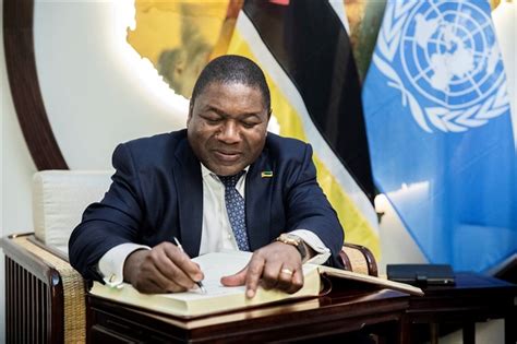 Folha de Maputo Notícias Nacional PR Nyusi lança hoje candidatura
