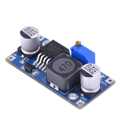 Módulo de fuente de alimentación DC DC LM2596s reductor ajustable 3A