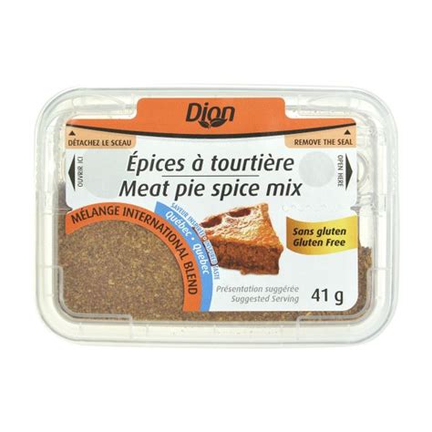 Épices à Tourtière Dion Herbes Épices Aliments du Québec