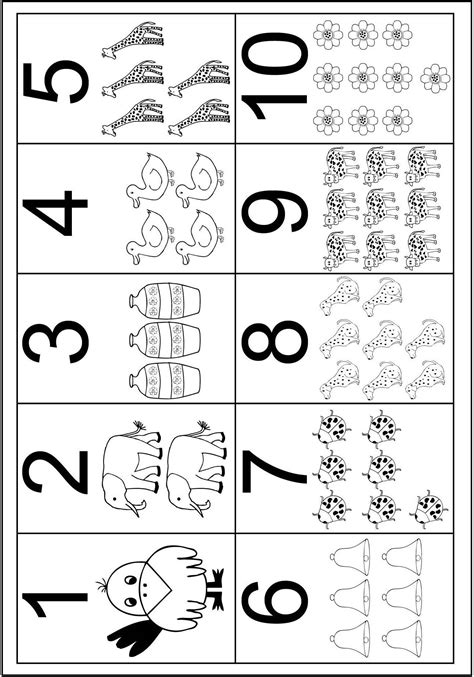 Atividades Números De 1 A 20 Para Imprimir FDPLEARN