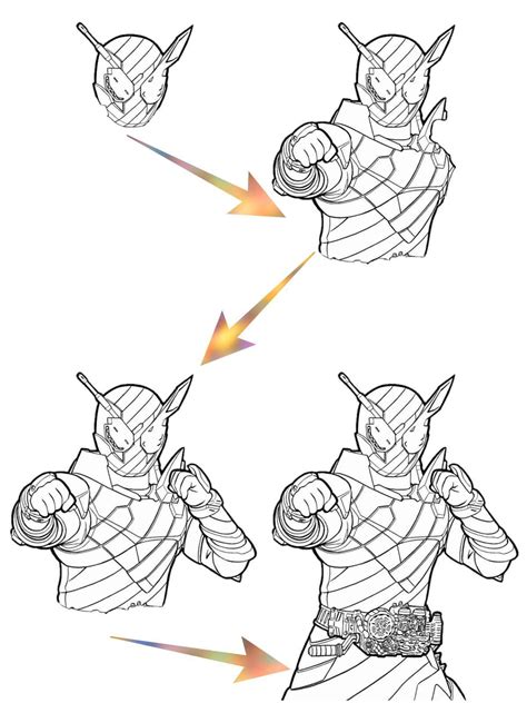 drawing kamen riders tutorial apk for android download