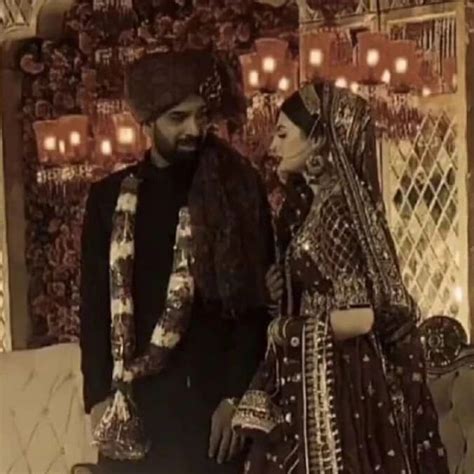 Haris Rauf Wedding Pictures With His Wife Muzna Masood Malik Viral Duniya