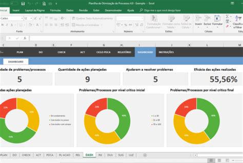 Pdca Planilha De Excel As Ferramentas Para Gerenciamento De