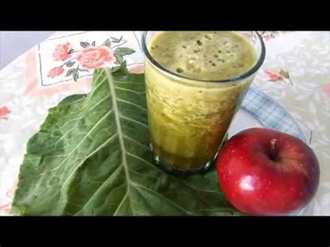 RECEITA DE SUCO NATURAL DE MAÇÃ COUVE E GENGIBRE YouTube