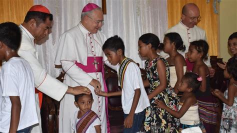 Peña Parra a católicos de Timor Oriental sigan siendo luz en el