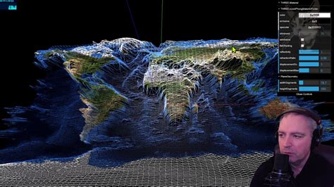 Threejs TypeScript DisplacementMap YouTube