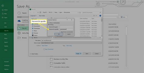 how to password protect an excel file