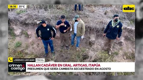 Hallan Cad Ver En Gral Artigas Itap A Crimen Y Castigo Abc Color