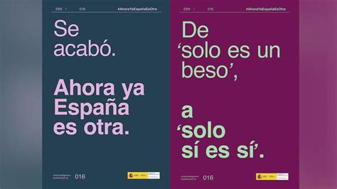 Ahora ya España es otra la campaña del Ministerio de Igualdad para