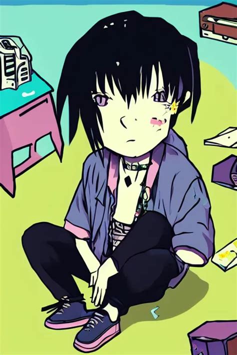 Update 64 Goth Anime Guy Best In Cdgdbentre
