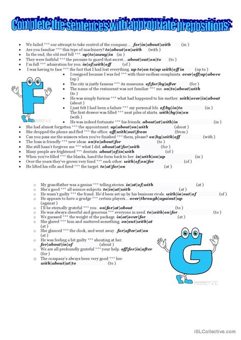 Prepositions F G Fran Ais Fle Fiches Pedagogiques Pdf Doc