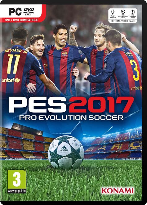 Pro Evolution Soccer 2017 Videojuego PS4 PC Xbox 360 PS3 Y Xbox