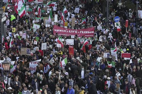 Protest Against Iranian Regime Draws Thousands In Berlin