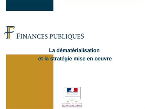 Ppt La D Mat Rialisation Et La Strat Gie Mise En Oeuvre Powerpoint