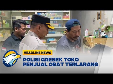 Polsek Pesanggrahan Gerebek Toko Obat Terlarang Berkedok Warung