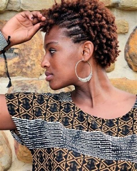 DIY Natural Hair Cheveux Afro Cheveux Crepus Court Coiffure Nappy