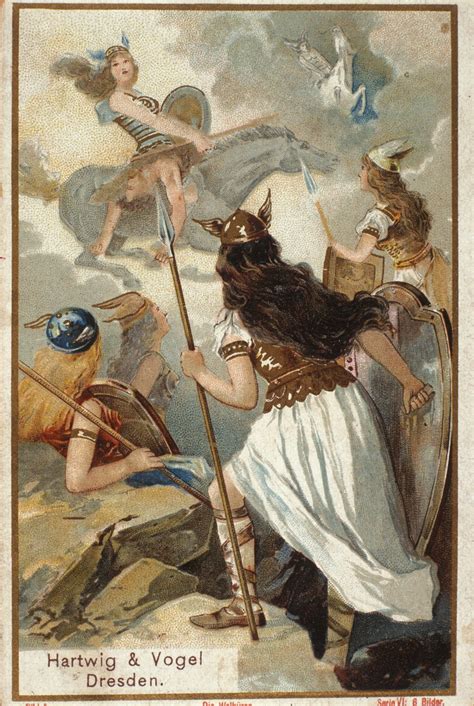 Nordic Mythology The Valkyries Virgin Warriors In Valhalla And The