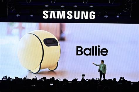 Samsung Reveals Ai Robotic Ballie At Ces Ajm Designs