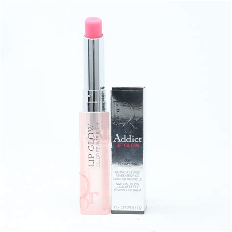 Free Shipping Dior Addict Lip Glow Reviving Lip Balm 008 Ultra Pink 0
