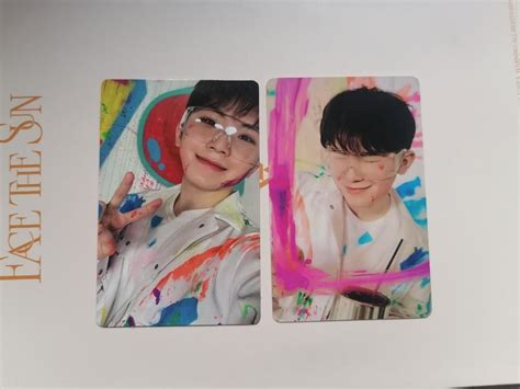Seventeen Woozi Face The Sun Carat Ver Set Pc Hobbies Toys