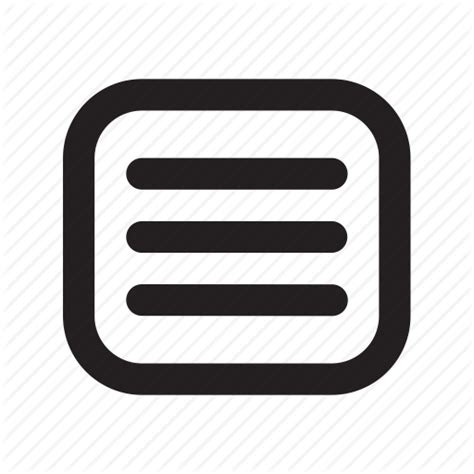 Menu Png Icon 346804 Free Icons Library