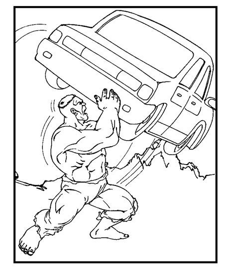 Dibujo De Los Vengadores Para Colorear Y Pintar 46267