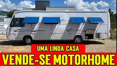 OLHA QUE LINDO MOTORHOME MUITO BOM À VENDA CASA PRONTA PARA VIAJAR