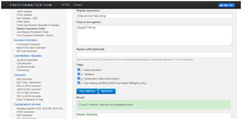 Python Regex Tester Testing Regular Expressions Regex Tester