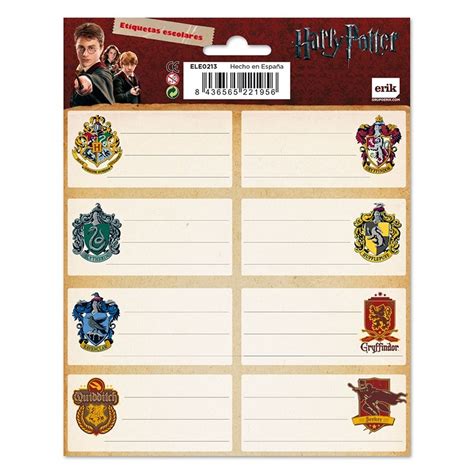 Comprar Etiquetas Harry Potter Online Envío 24h