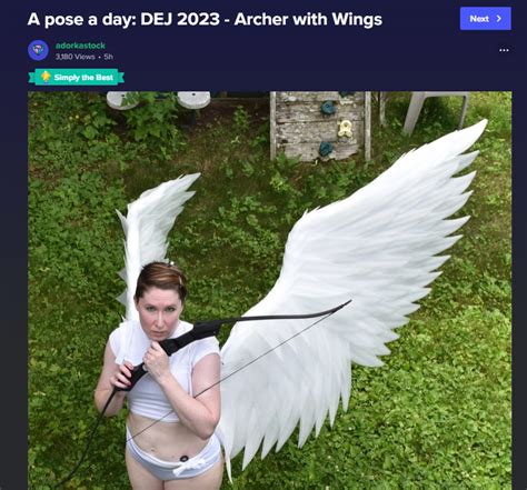 AdorkaStock Pose Reference On Twitter Got My DEJ Pose On Imgur