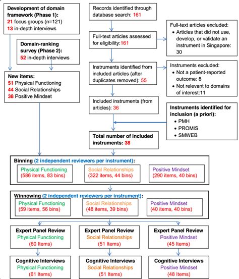 results of multistep approach for developing domain specific item download scientific diagram