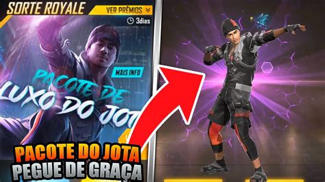 PEGUE AGORA GRÁTIS NOVO SORTE ROYALE PACOTE DE LUXO DO JOTA YouTube