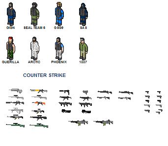 Counter Strike Pixel Art