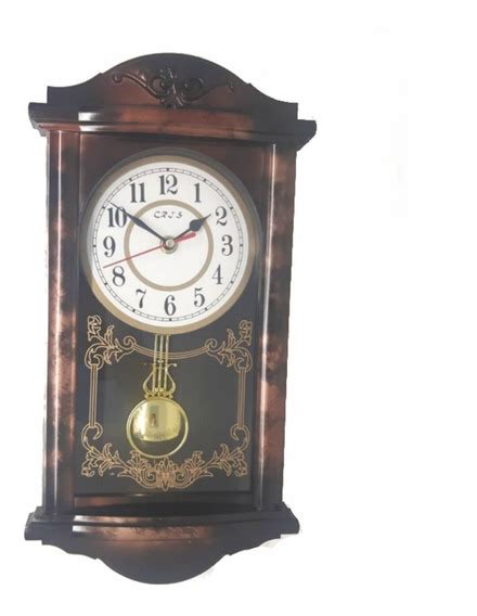Relógio De Parede Pêndulo Modelo Antigo Vintage Retrô MercadoLivre