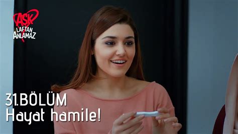 Hayat hamile olduğunu öğrendi Aşk Laftan Anlamaz 31 Bölüm Final