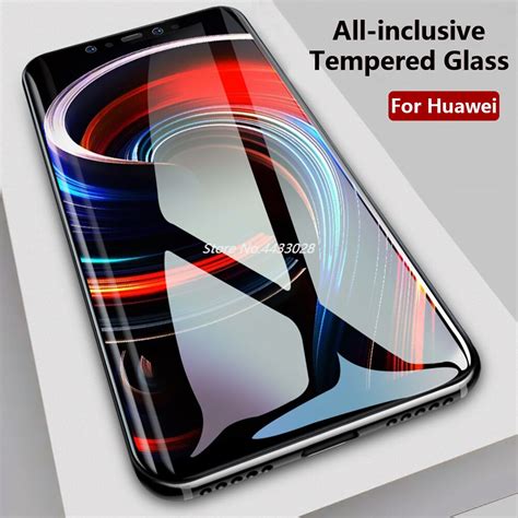 Vidrio Templado 5D Para Huawei Mate 20 Lite Protector De Pantalla De