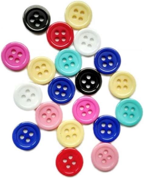 20szt plastikowe guziki mix kolorów guzik 11mm Ceny i opinie