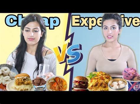 Rs Vs Rs Cheap Vs Expensive Food Challenge Youtube