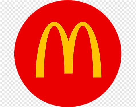 Logo Bulat Mcdonalds Png Pngwing