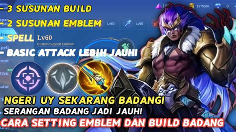 Malefic Gun Badang Set Build Badang Tersakit Emblem Badang