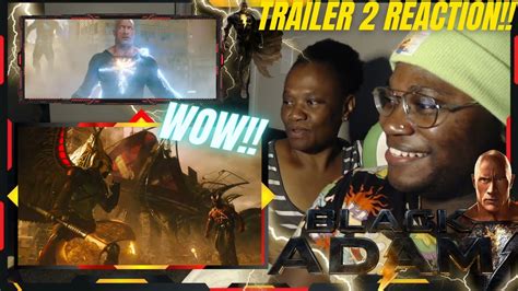 Black Adam Official Trailer 2 REACTION WITH MY MOM YouTube