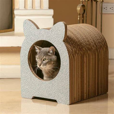 Rascadores para gatos de cartón Factoria Creativa Ecoideas
