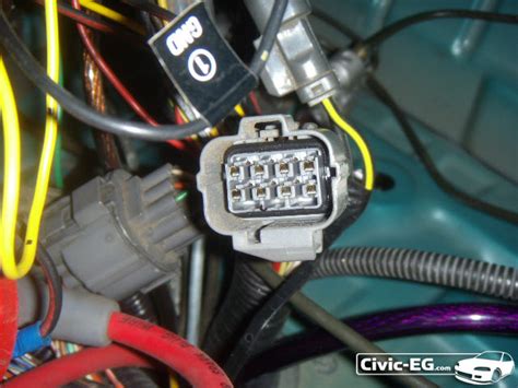 Civic EG View Topic DIY Resistor Box Install W O Cutting Wires