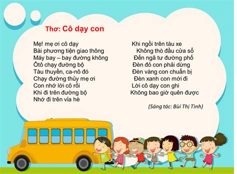 B I Th C D Y Con V Ph Ng Ti N Giao Th Ng Hay Ngh A