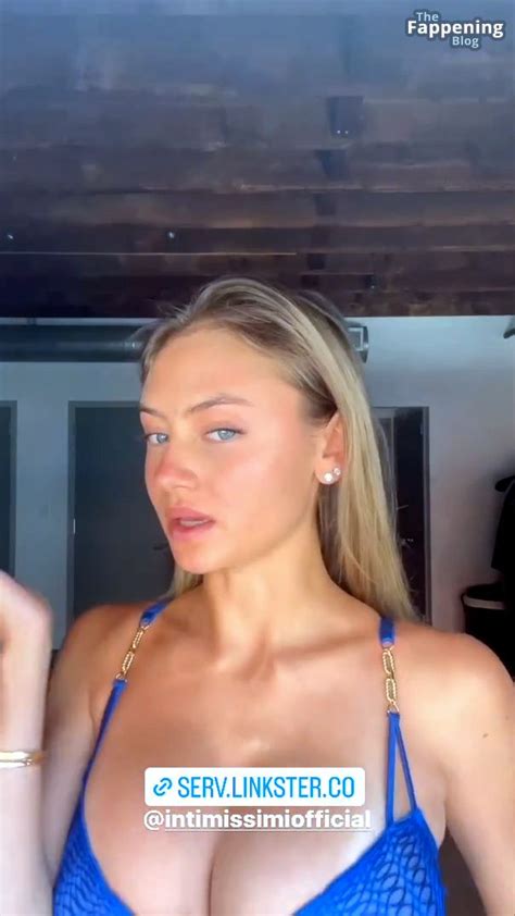 Leni Klum Shows Off Her Big Boobs In A See Through Bra Pics Video