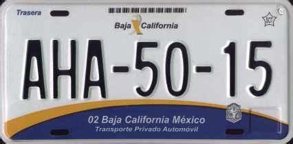 Placas de Autos de México y otras COS 999 AS Baja California Placa de