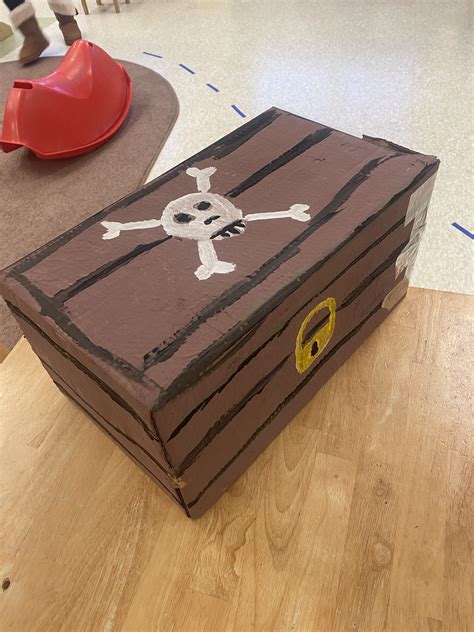 Make A Treasure Chest From A Box