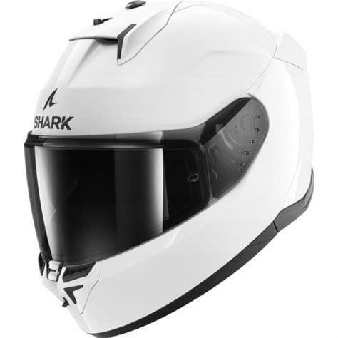 SHARK D SKWAL 3 BLANK KASK MOTOCYKOWY INTEGRALNY BIAŁY Kaski